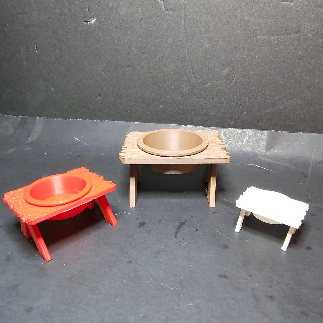 3D Printed Jumping Spider Picnic Table With Removable Dish - Etsy