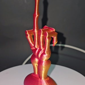 3D Printed Skeleton Middle Finger Jumping Spider Base Decor - Etsy