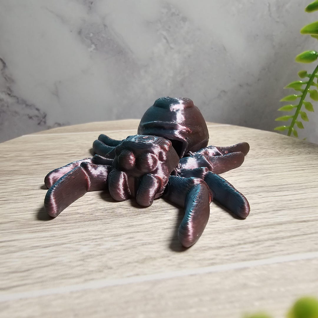 3D Printed Plain Jumping Spider Fidget Toy - Etsy UK