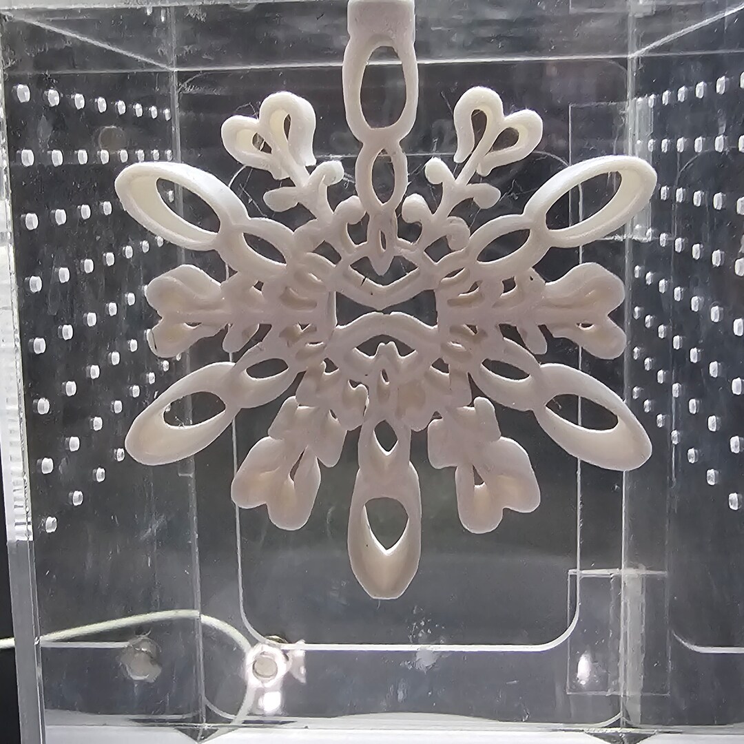 3D Printed Snowflake Jumping Spider Hide - Etsy