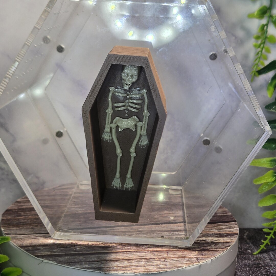 3D Printed JC Original Magnetic Skeleton Coffin Feeder Platform Jumping ...