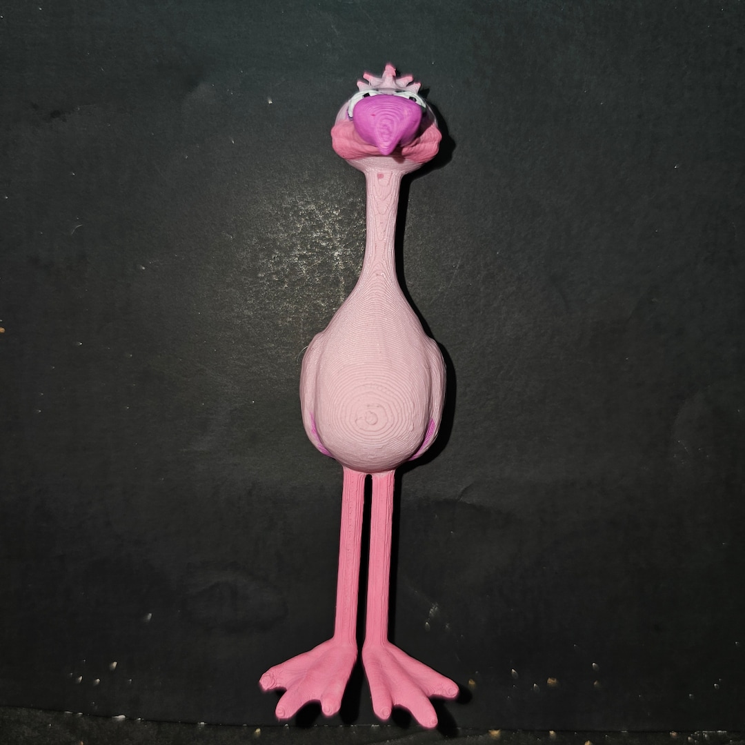 3D Printed Flamingo Jumping Spider Platform - Etsy