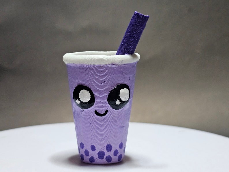 3D Printed Boba Tea Hide Inspired Jumping Spider Platform Hide - Etsy