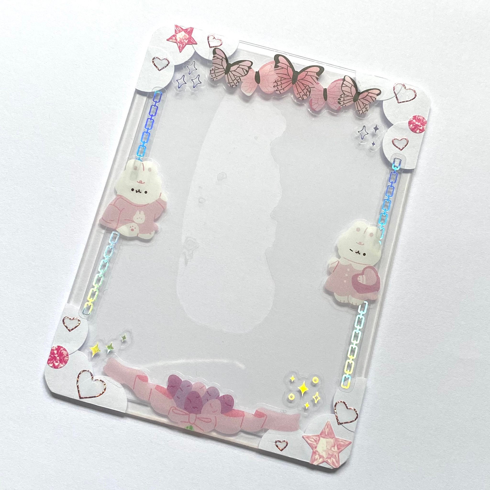 Deco Toploader for K-pop Photocards Decorated Kpop Toploader - Etsy