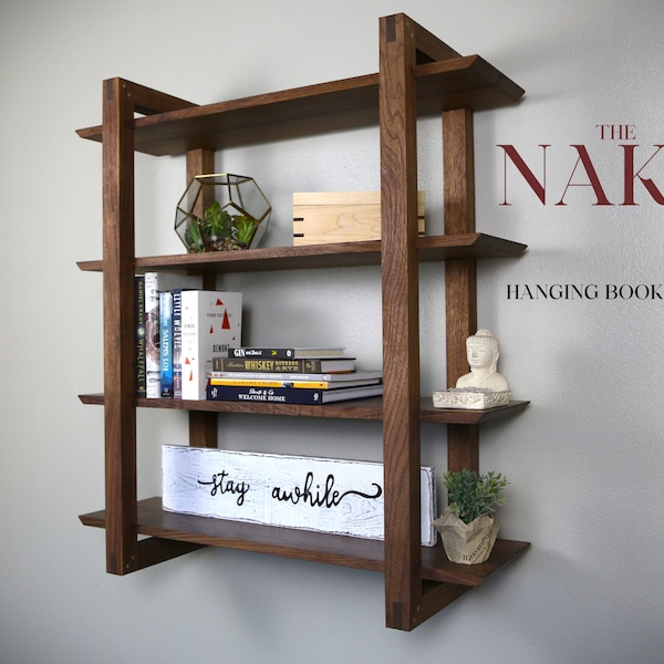 Hanging Bookshelf - Etsy