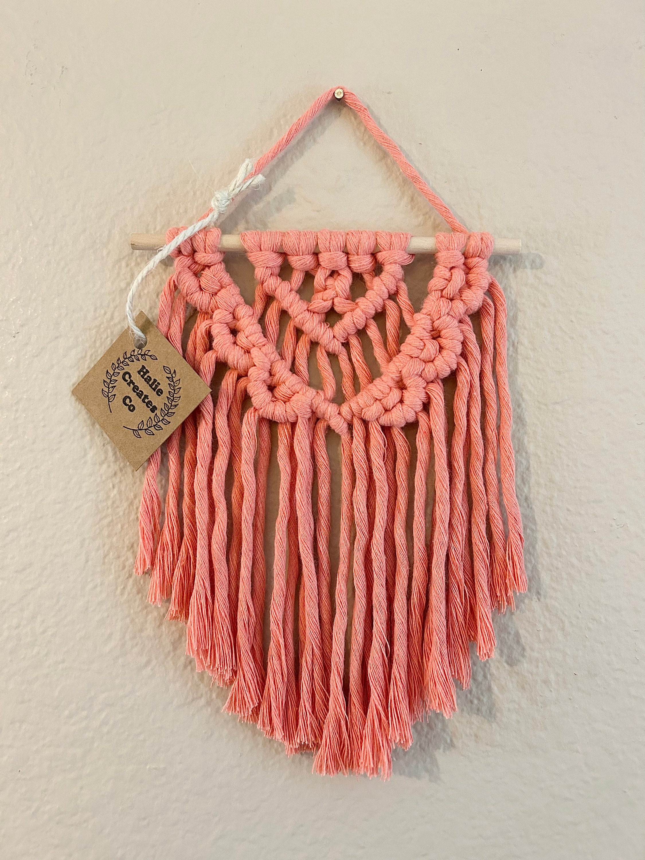 Mini Macrame Wall Hangings, Macrame Wall Decor, Handmade Macrame - Etsy