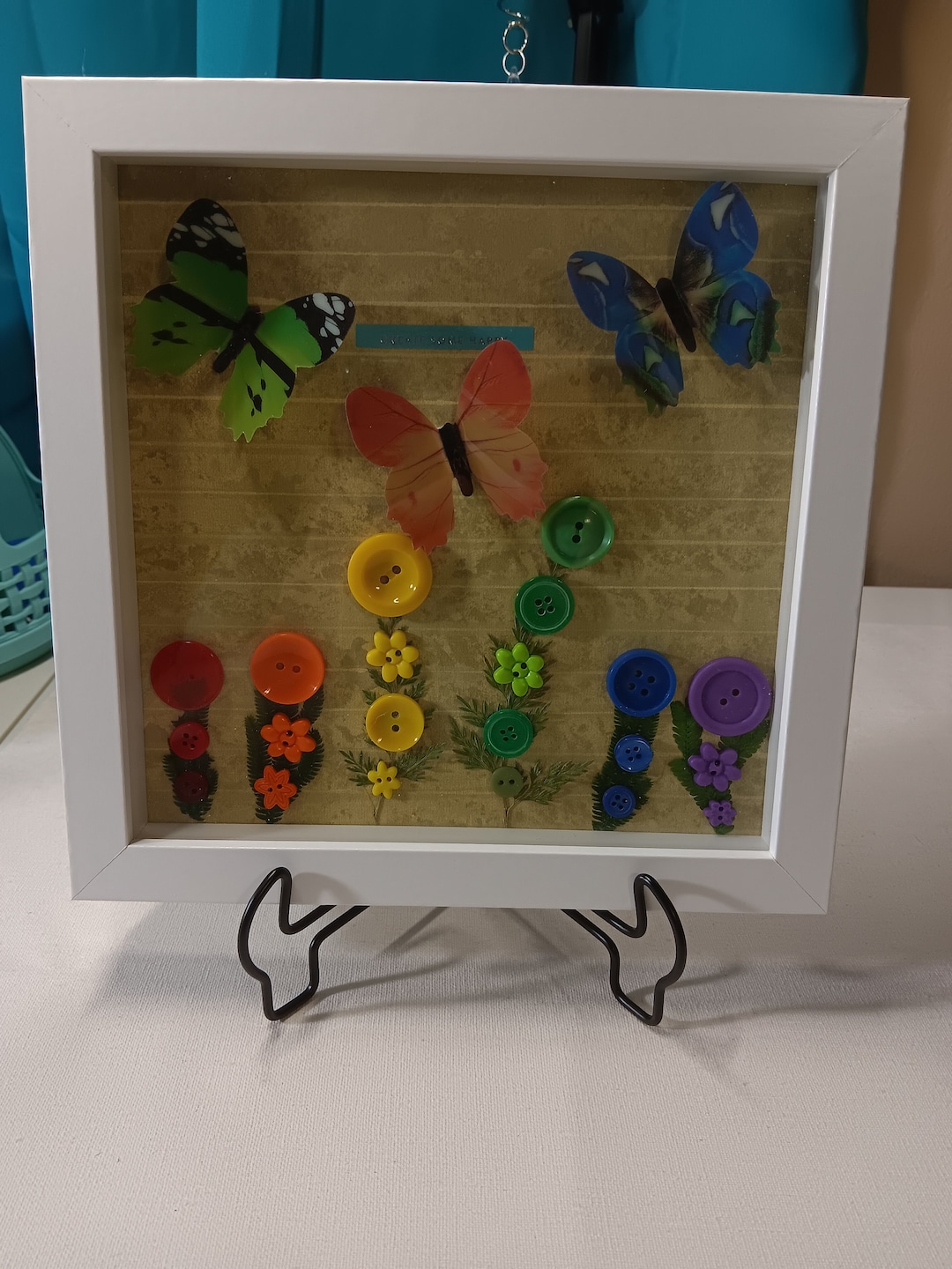 Butterfly Button Garden. - Etsy
