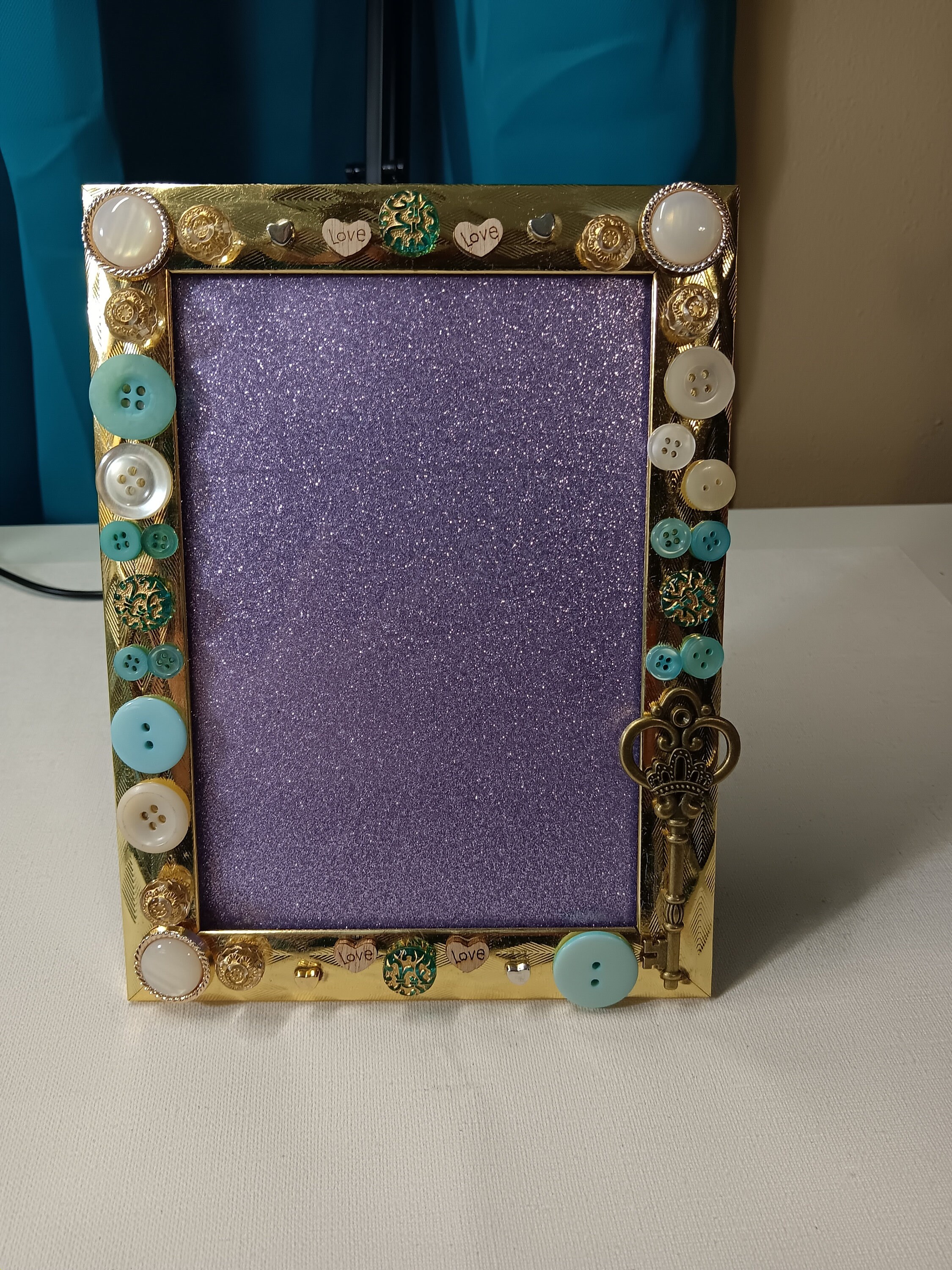 Button Gold Frame - Etsy