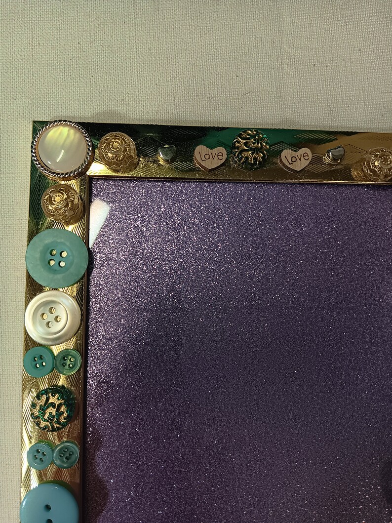Button Gold Frame - Etsy