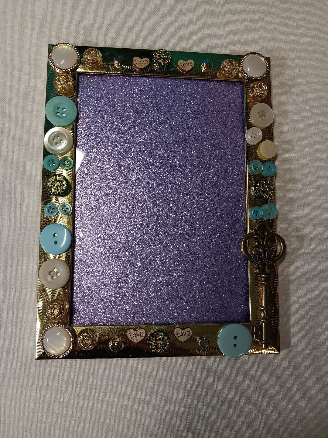 Button Gold Frame - Etsy