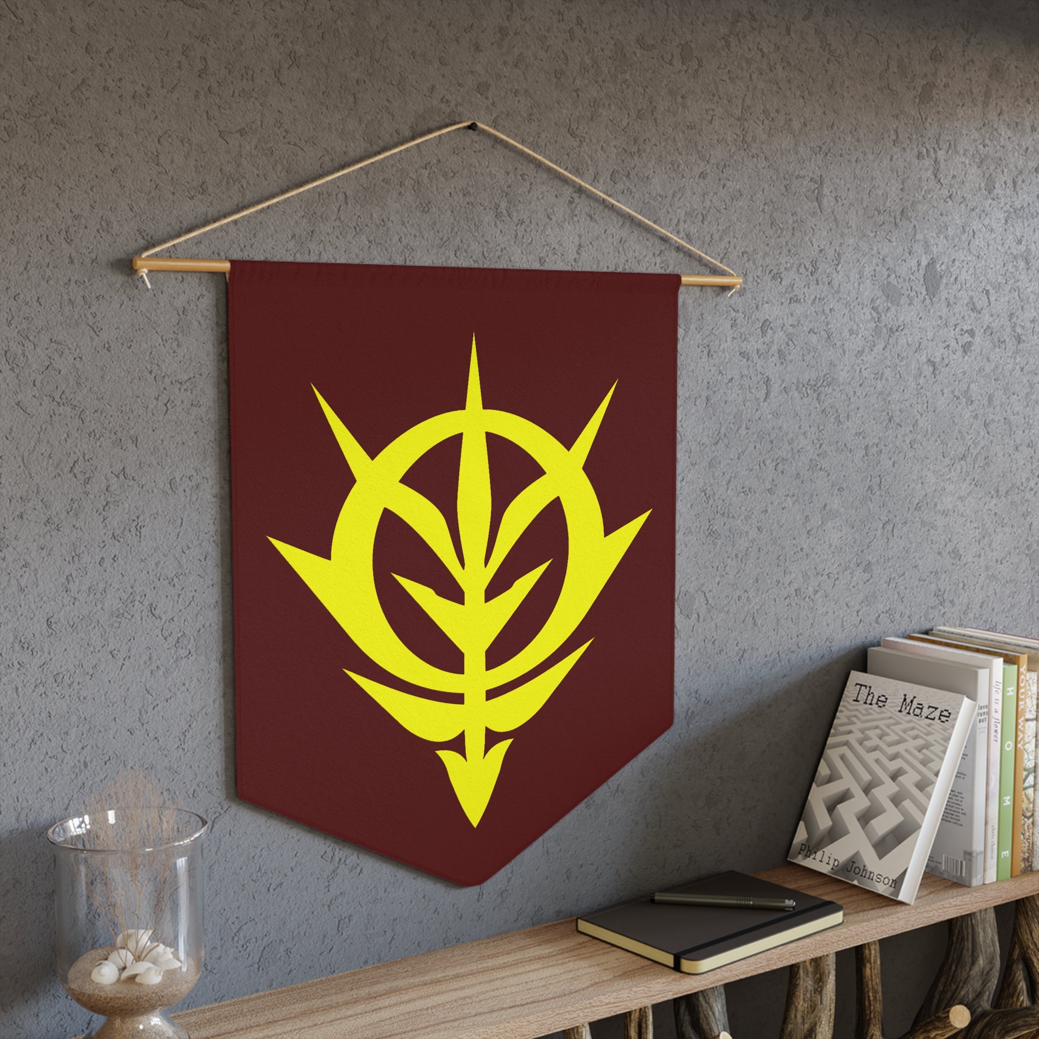 Principality of Zeon Emblem Banner, Wall Hanging, Room Decor, Indoor ...