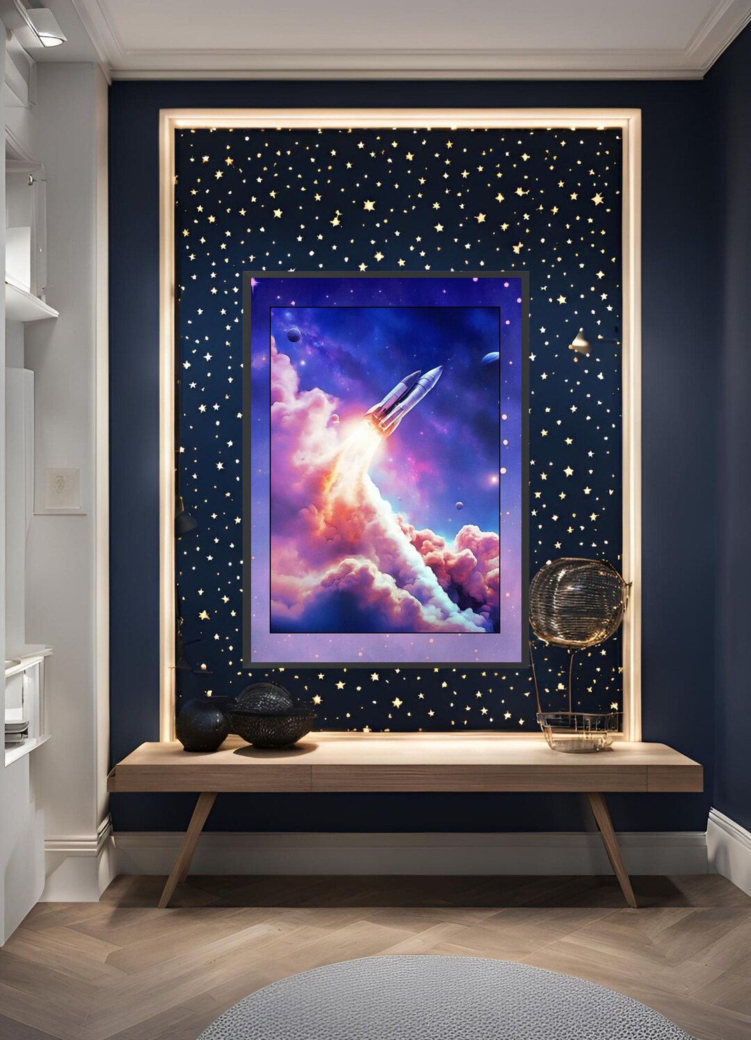 Space Decor, Space Gifts, Space Shuttle Print, Outer Space Decor ...