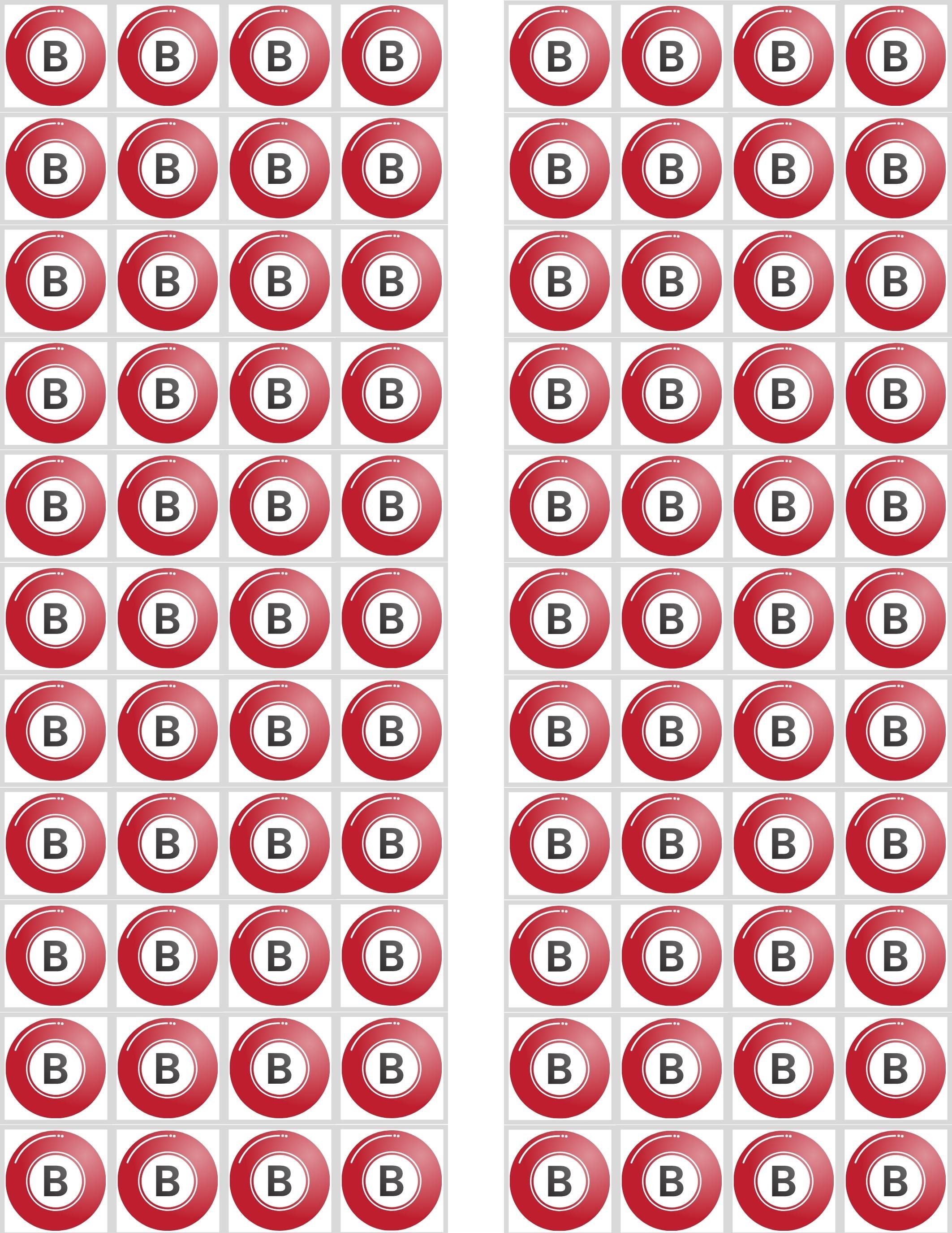 1000 Jumbo Printable Bingo Cards for Fun Game Nights and Social Events ...