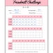 Treadmill Challenge, Workout Tracker, Fitness Tracker - Etsy