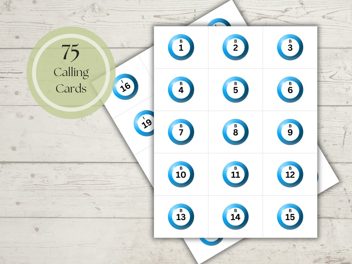 1000 Bingo Cards Black - Etsy