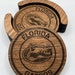 Florida Gators Coasters 4 Laser Engraved, Stained & Sealed Coasters ...