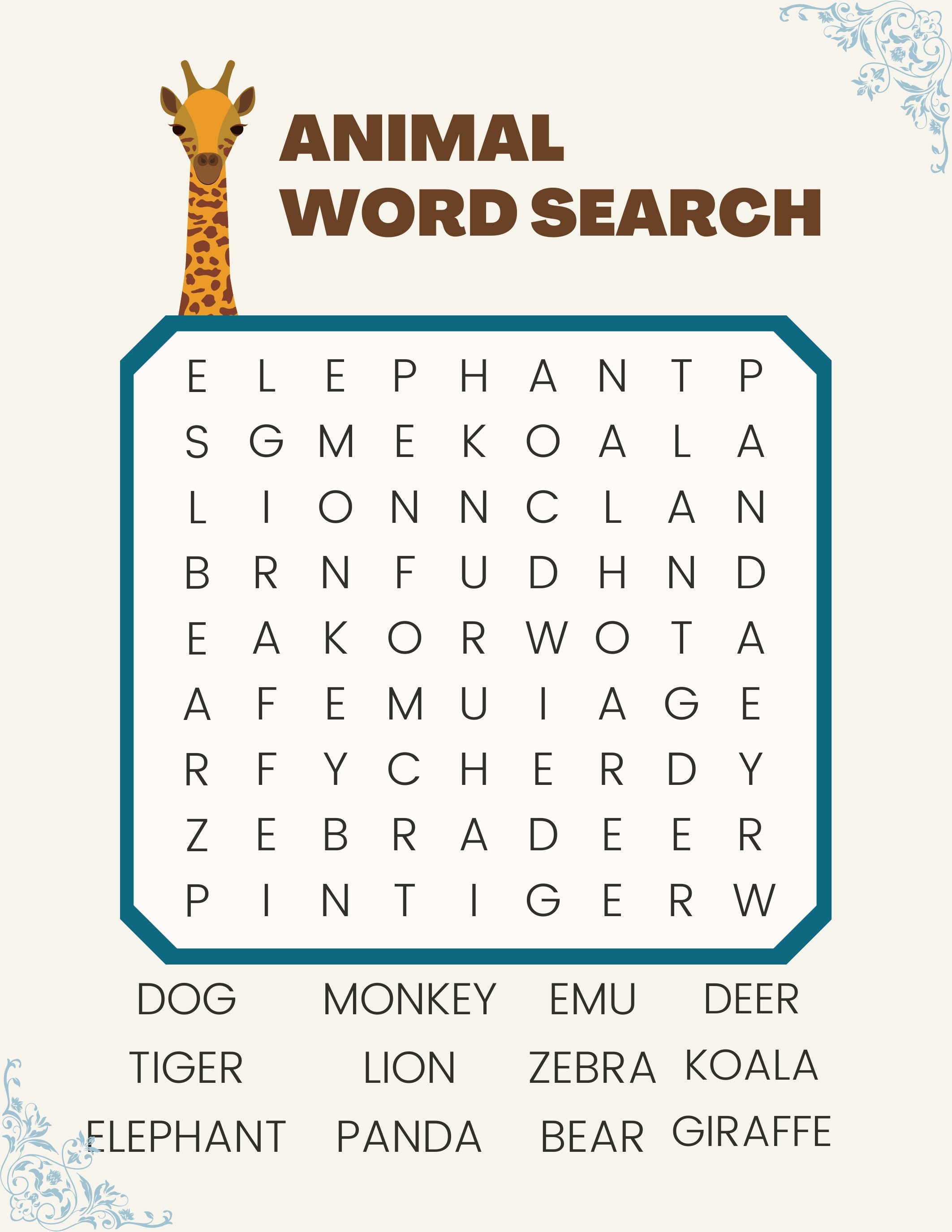 Large Print 80 Activity Sheets for Adults Activity Pages for Seniors ...