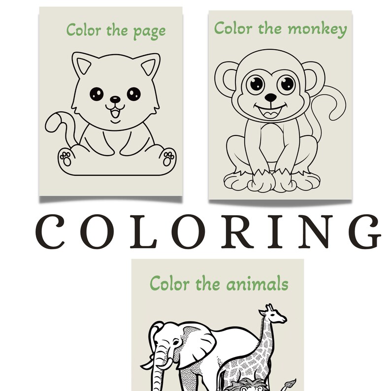 100 Pages Activity Book for Kids Activity Pages Children - Etsy