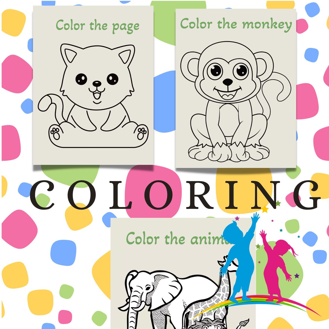 100 Pages Activity Book for Kids Activity Pages Children Activity Book ...