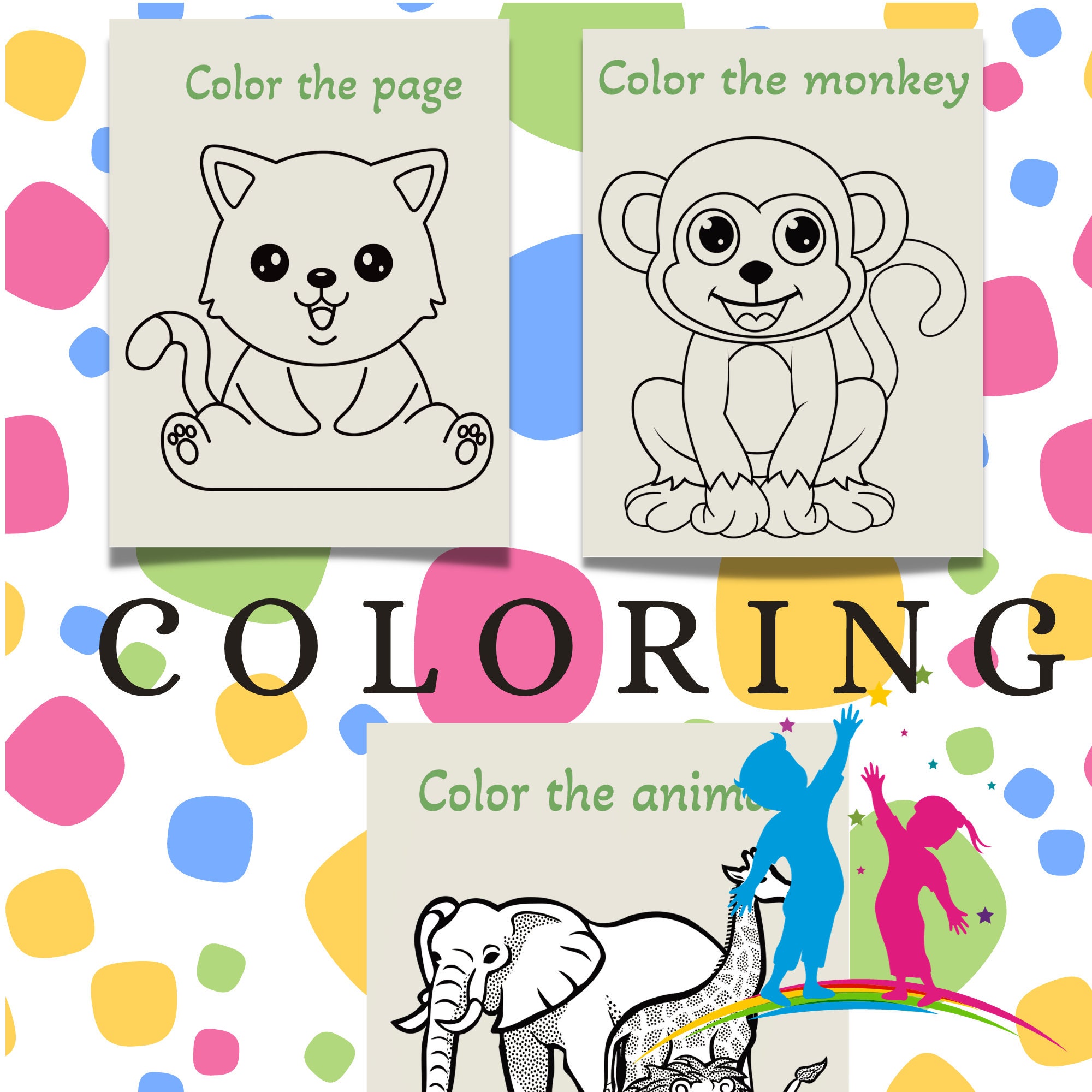 100 Pages Activity Book for Kids Activity Pages Children Activity Book ...