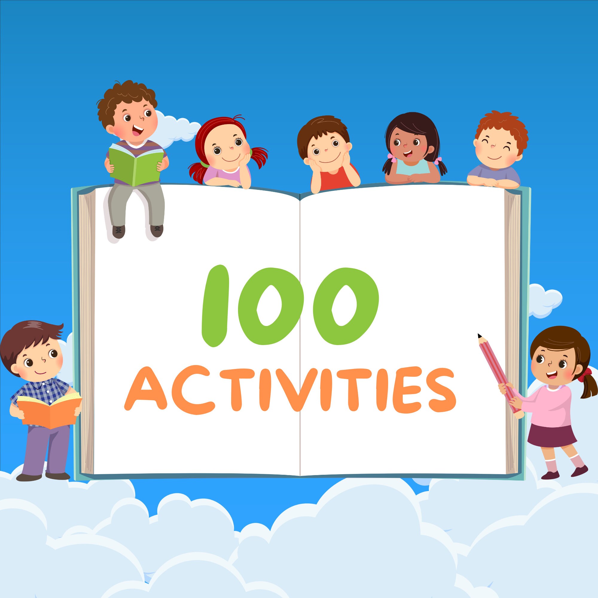 Kids Activity Book: 100 Pages of Mazes, Sudoku, Coloring (PDF) - Etsy