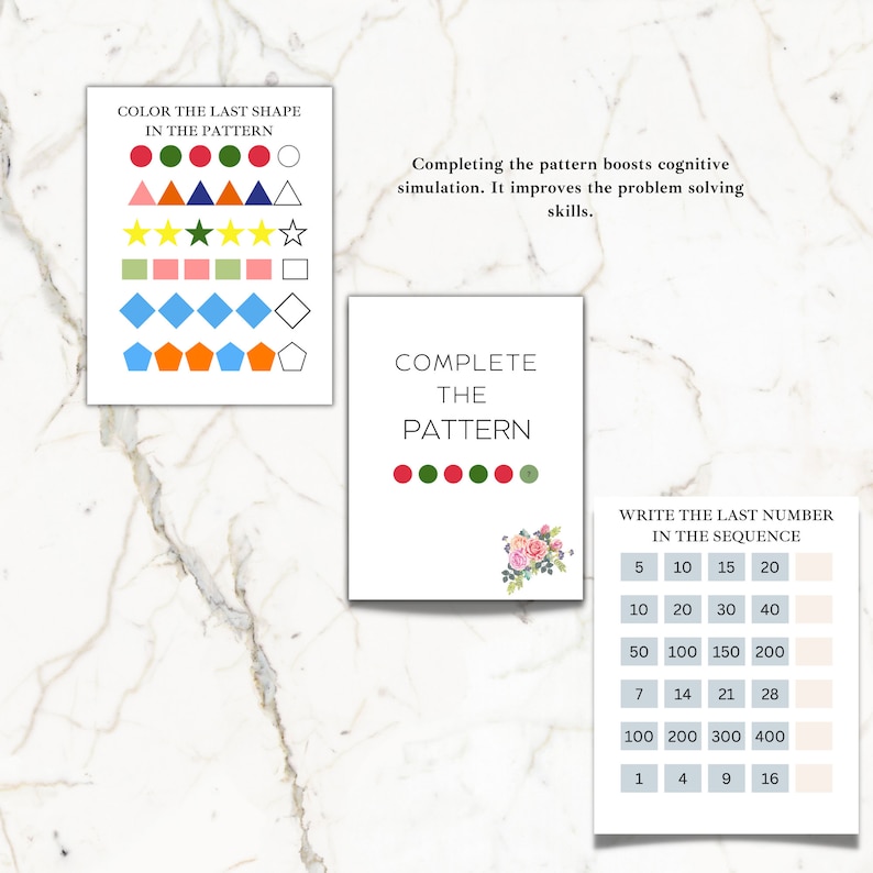 Large Print 80 Pages Activity Pages for Seniors With Dementia Activity ...