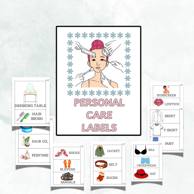 Large Print 100+ Dementia Labels for Seniors With Dementia Visual Aid ...