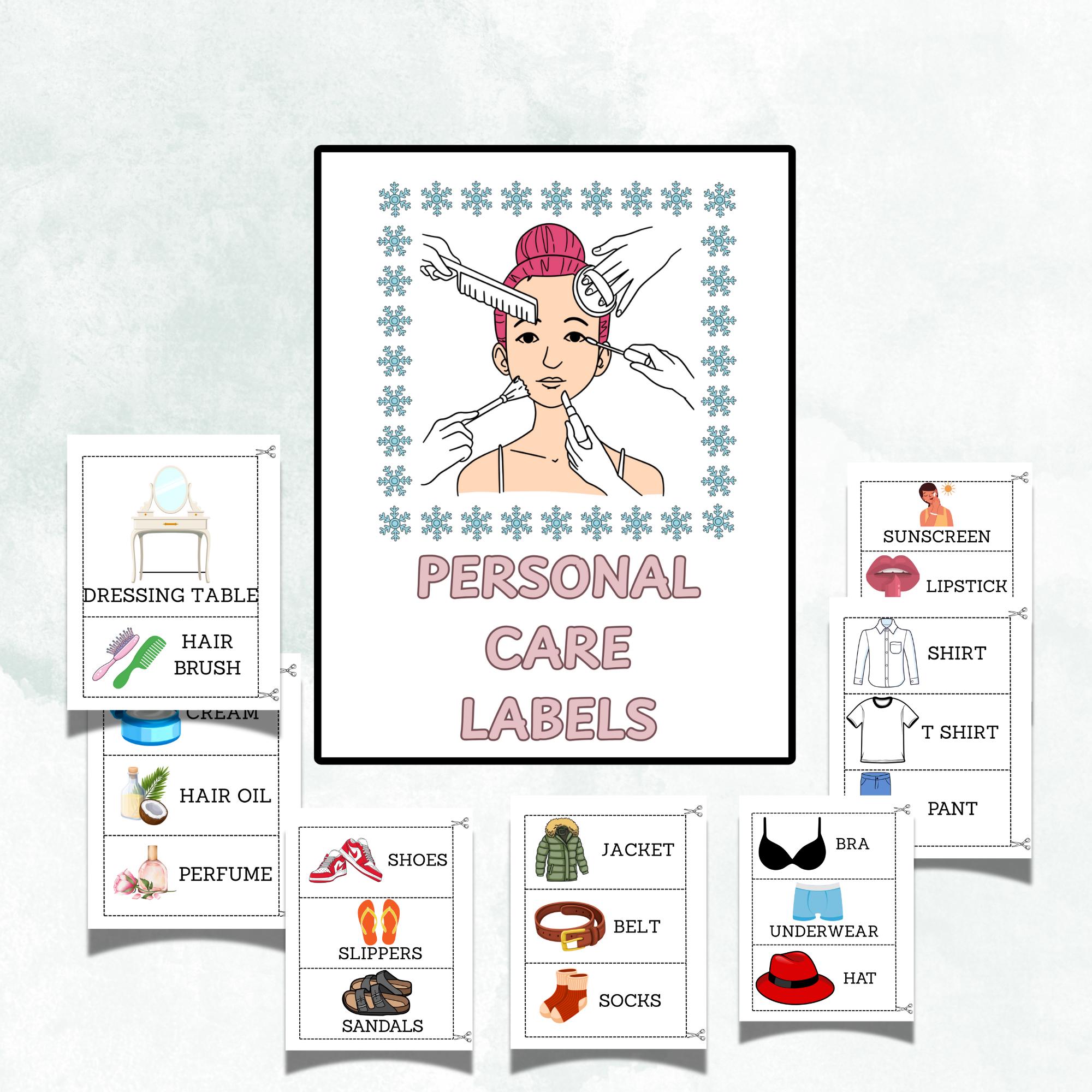 Large Print 100+ Dementia Labels for Seniors With Dementia Visual Aid ...