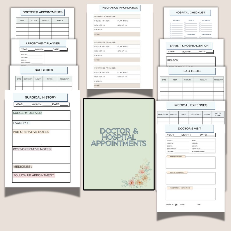 Large Print Senior Care Planner: 80-page Dementia & Alzheimer's Log ...