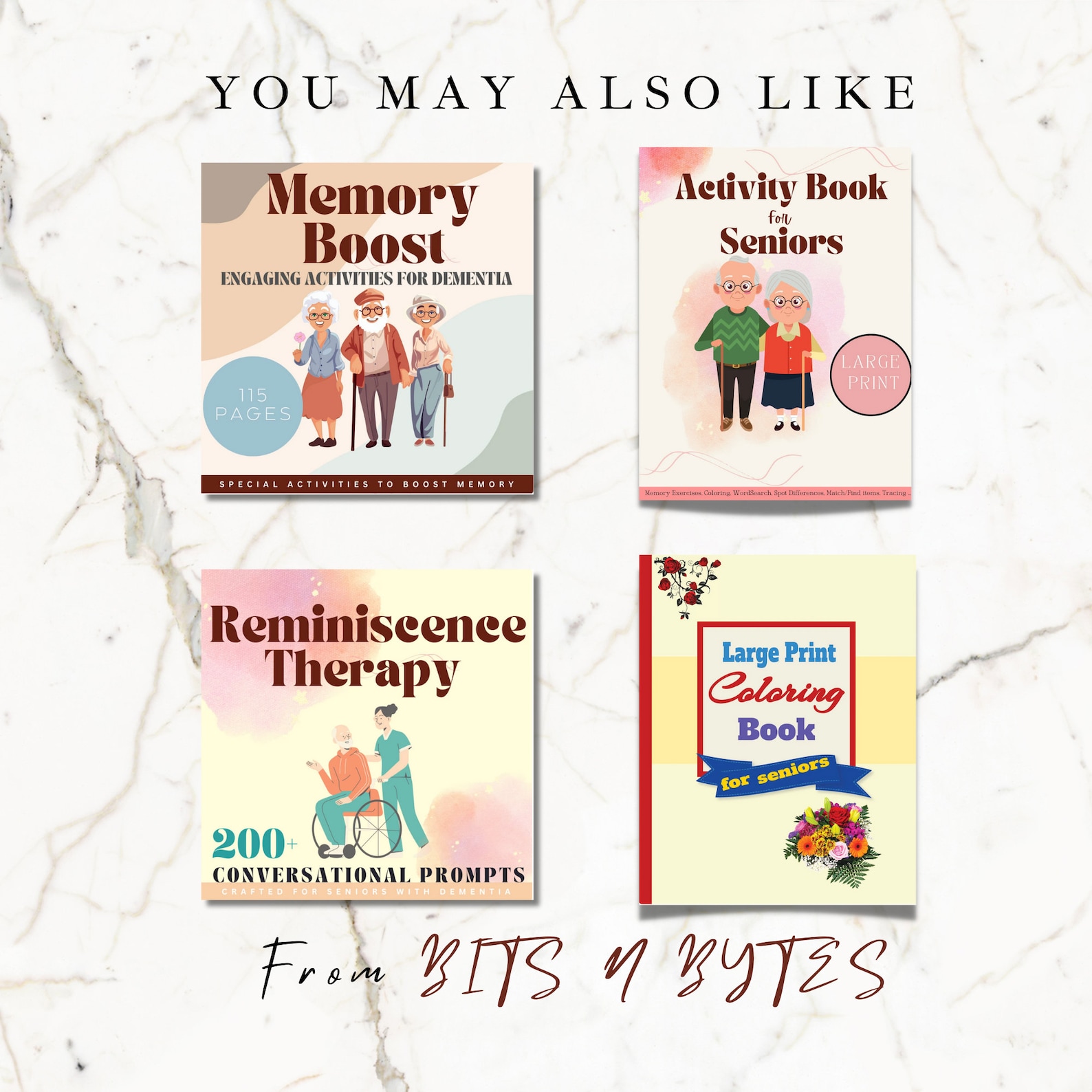 Large Print 80 Pages Activity Pages for Seniors With Dementia Activity ...