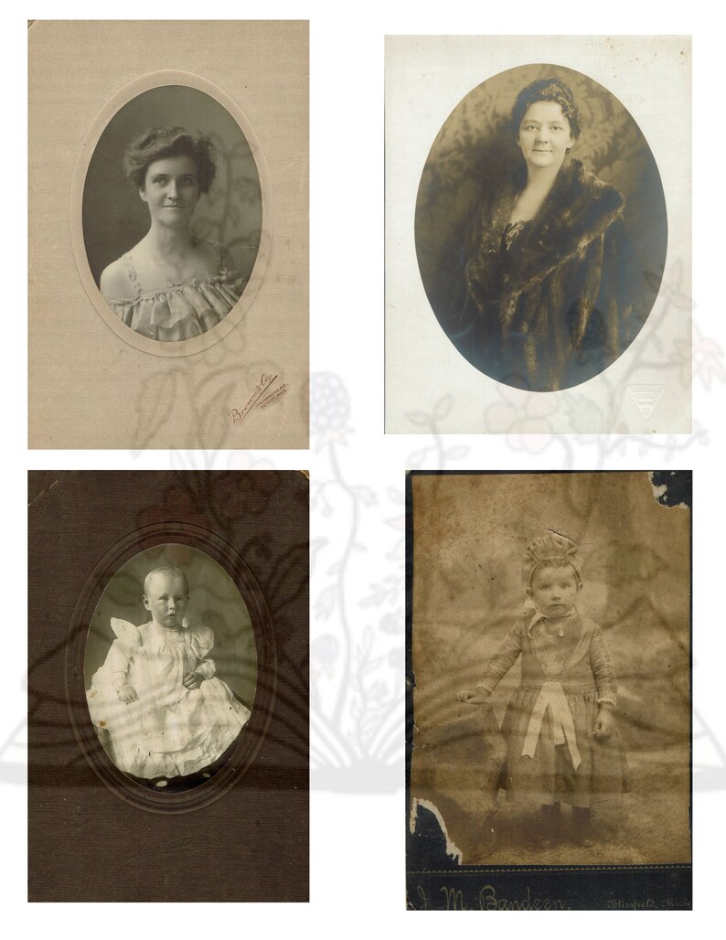Digital Download: Portraits of the Past - Etsy