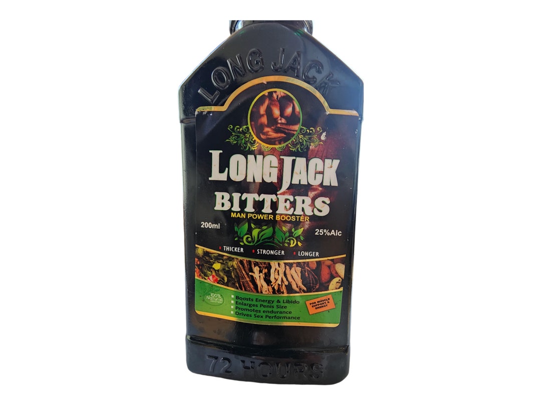 LONG JACK Bitters,3bottles African Herbal That Enhance Men Manpower ...