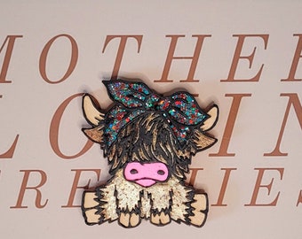 Highland Cow Freshie - Etsy