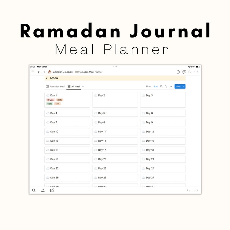 Ramadan Notion Planner Ramadan Notion Journal Muslim Ramadan Notion ...