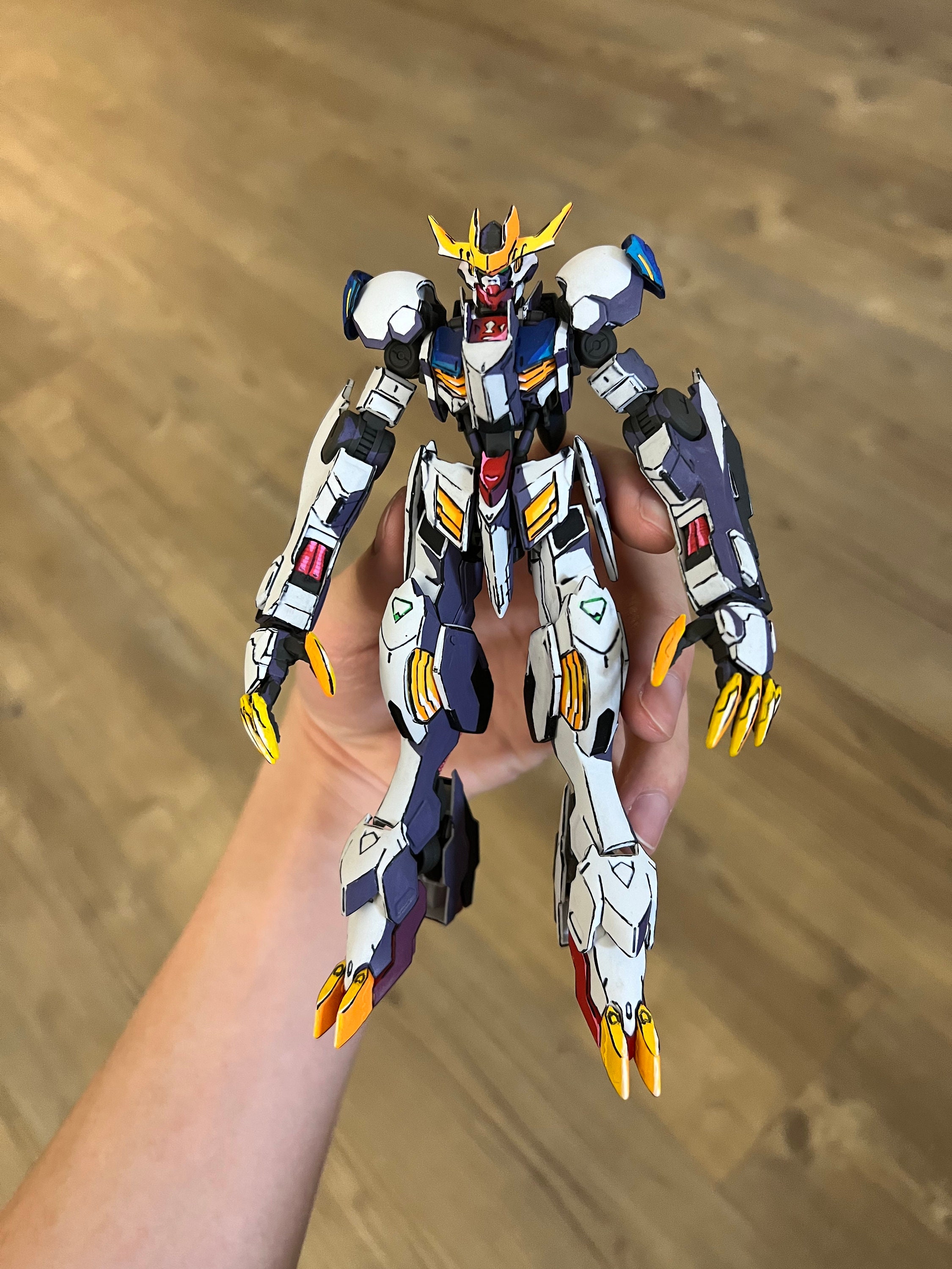 Bandai HG IBO Gundam Barbatos Lupus Rex Cel Shading Anime - Etsy
