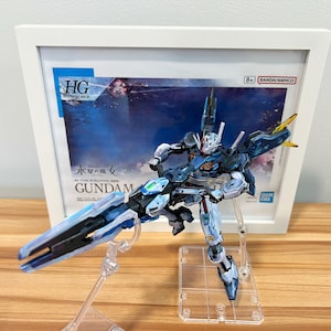 Bandai HG Gundam Aerial Rebuild Box Art Painted Cel Shading - Etsy