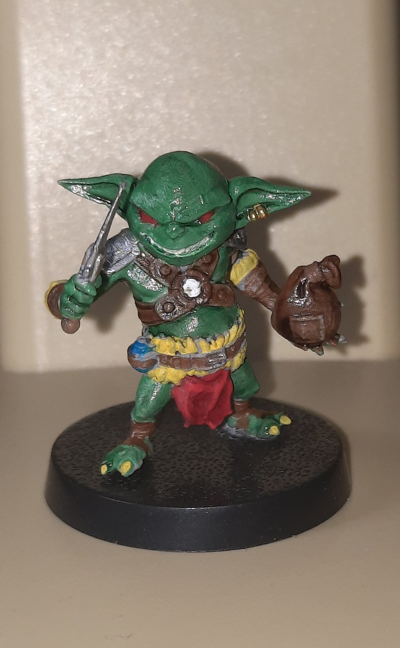 Painted Goblin Miniature - Etsy