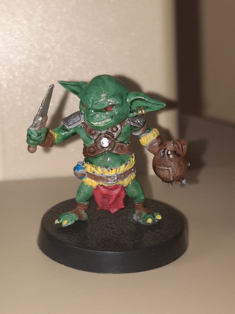 Painted Goblin Miniature - Etsy