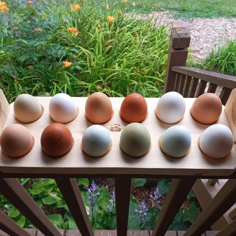 Wooden Egg Holder - Etsy