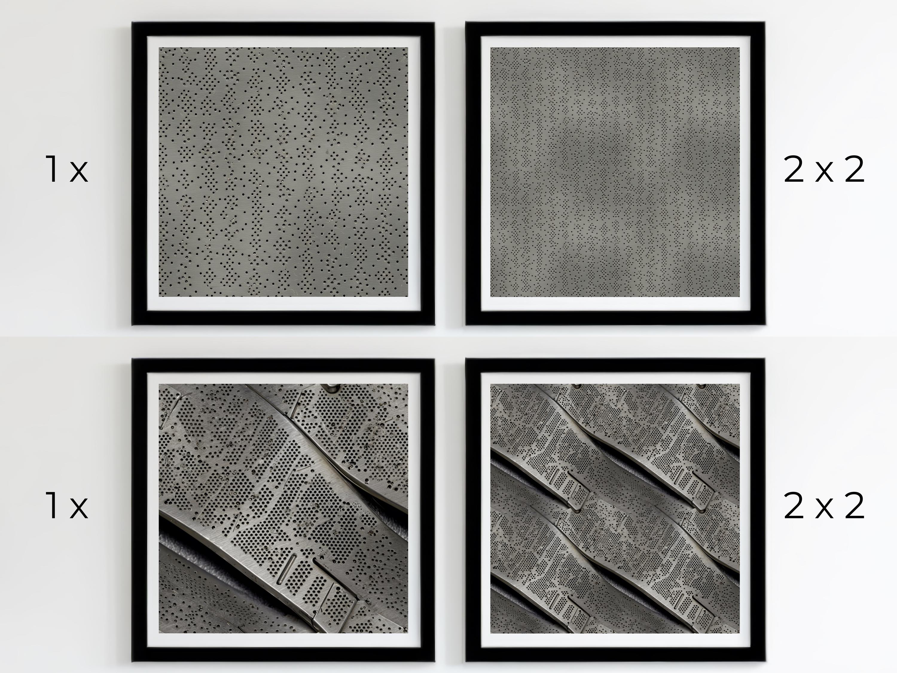 Perforated Metal Seamless Pattern, Tile, 2048*2048, PNG, 300 DPI, 10 ...