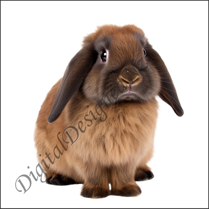 Four Rabbits Clip Art Printable Pngtransparent Svg Jpg - Etsy