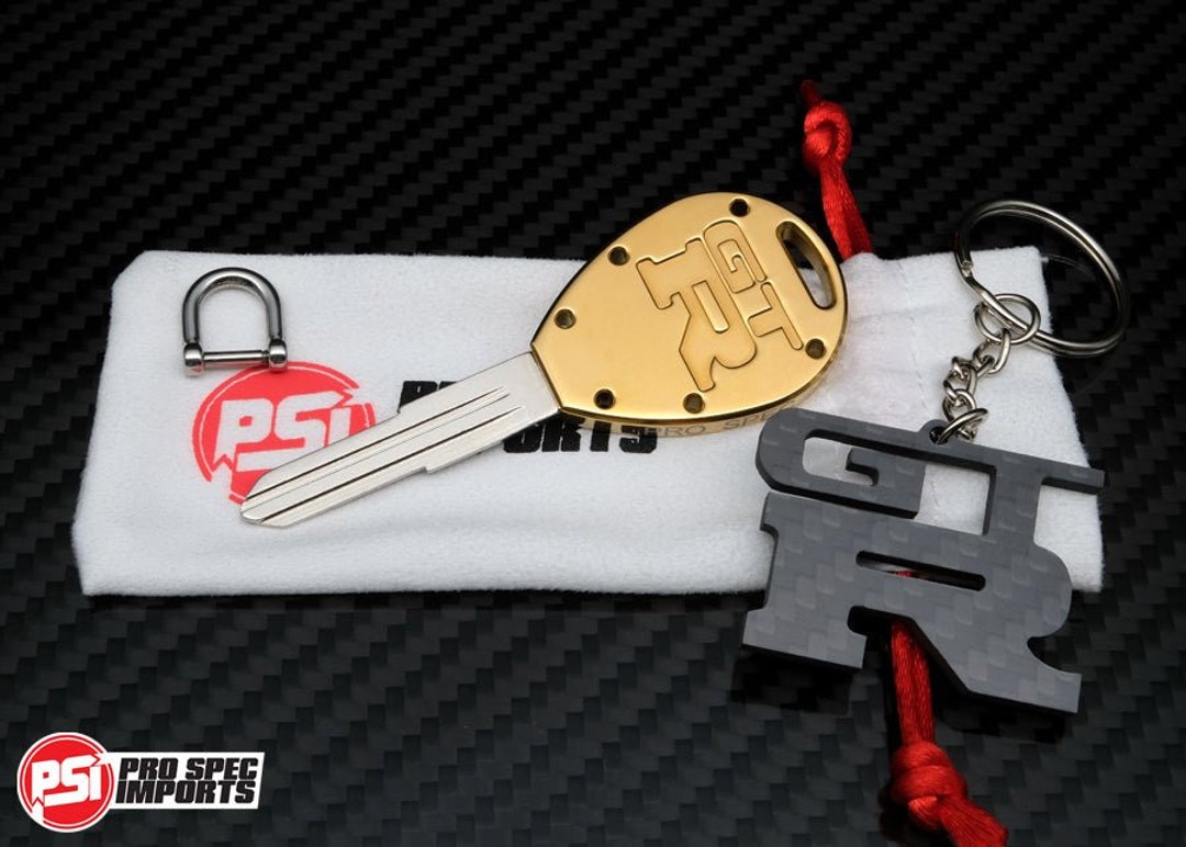 Collectors Limited Edition 18K Gold Titanium Skyline GT-R Key Blank R32 ...