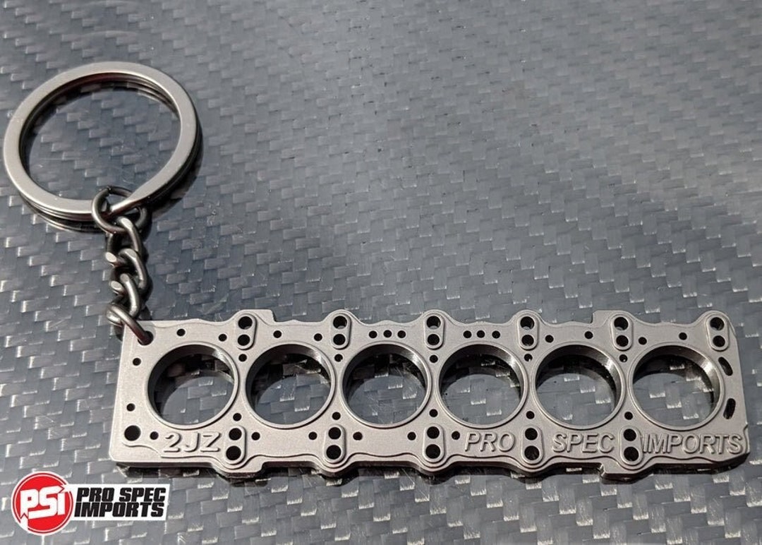 2JZ GTE Headgasket Keychain, Supra, Soarer, Aristo, Crown, SC300 ...