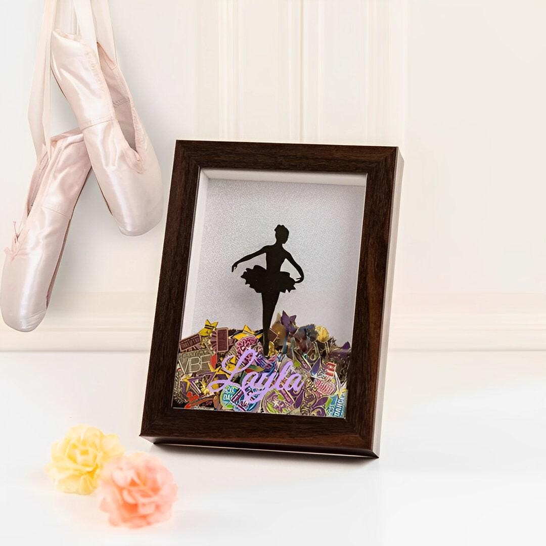Personalized Dance Pin Shadow Box With Custom Name & Pose – Perfect ...