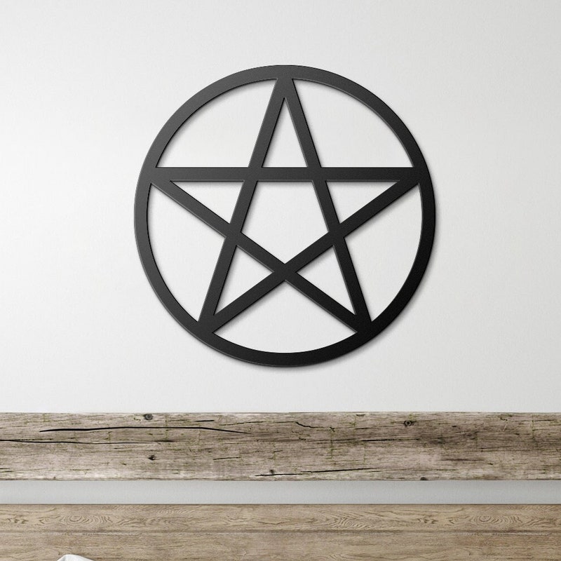 Outdoor Metal Pentagram - Etsy