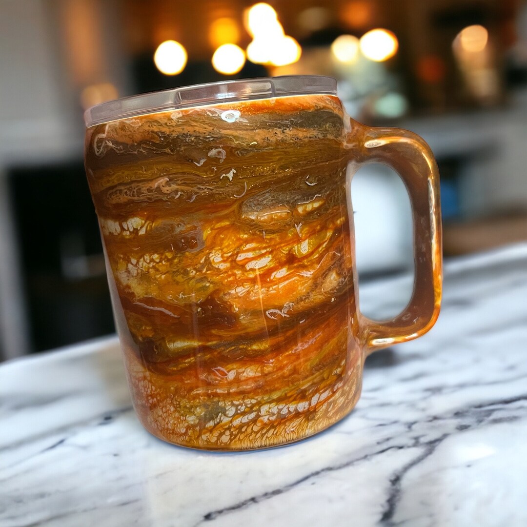 Made to Order Custom Design Your Own Cup Alcohol Ink Mug - Etsy