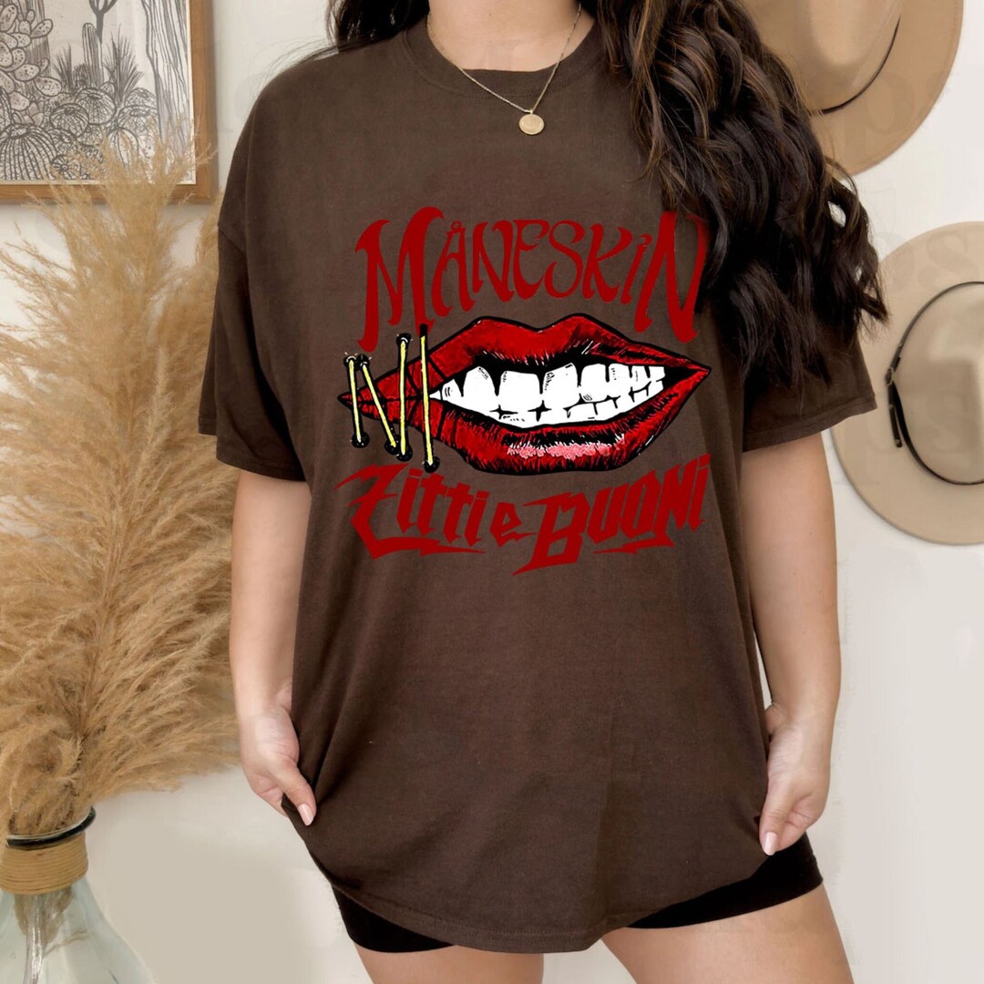 Måneskin Rush World Tour Shirt Maneskin Style Shirt Måneskin - Etsy