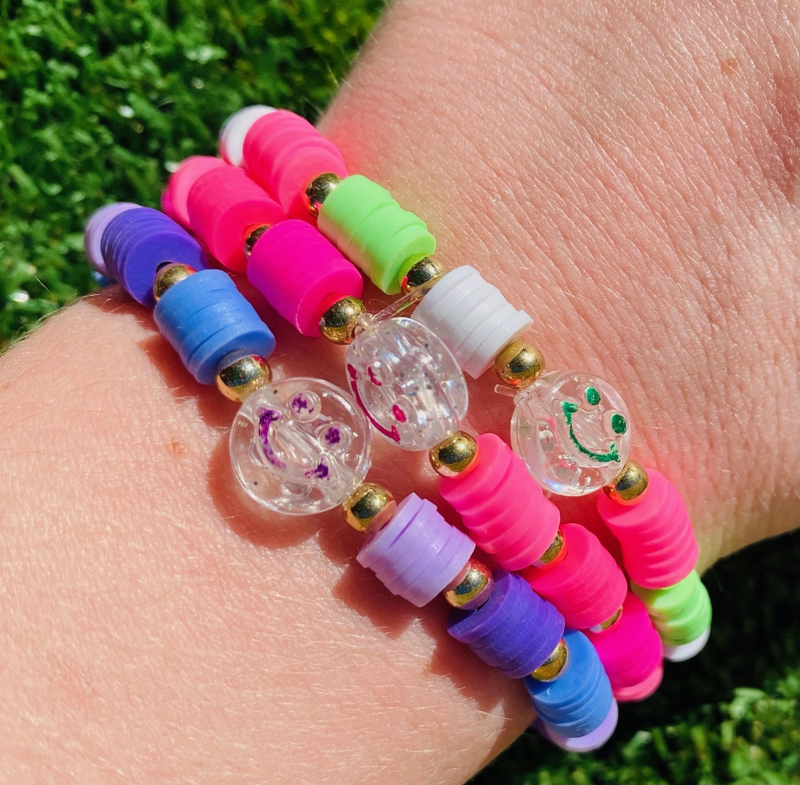Smiley Face Bracelets - Etsy