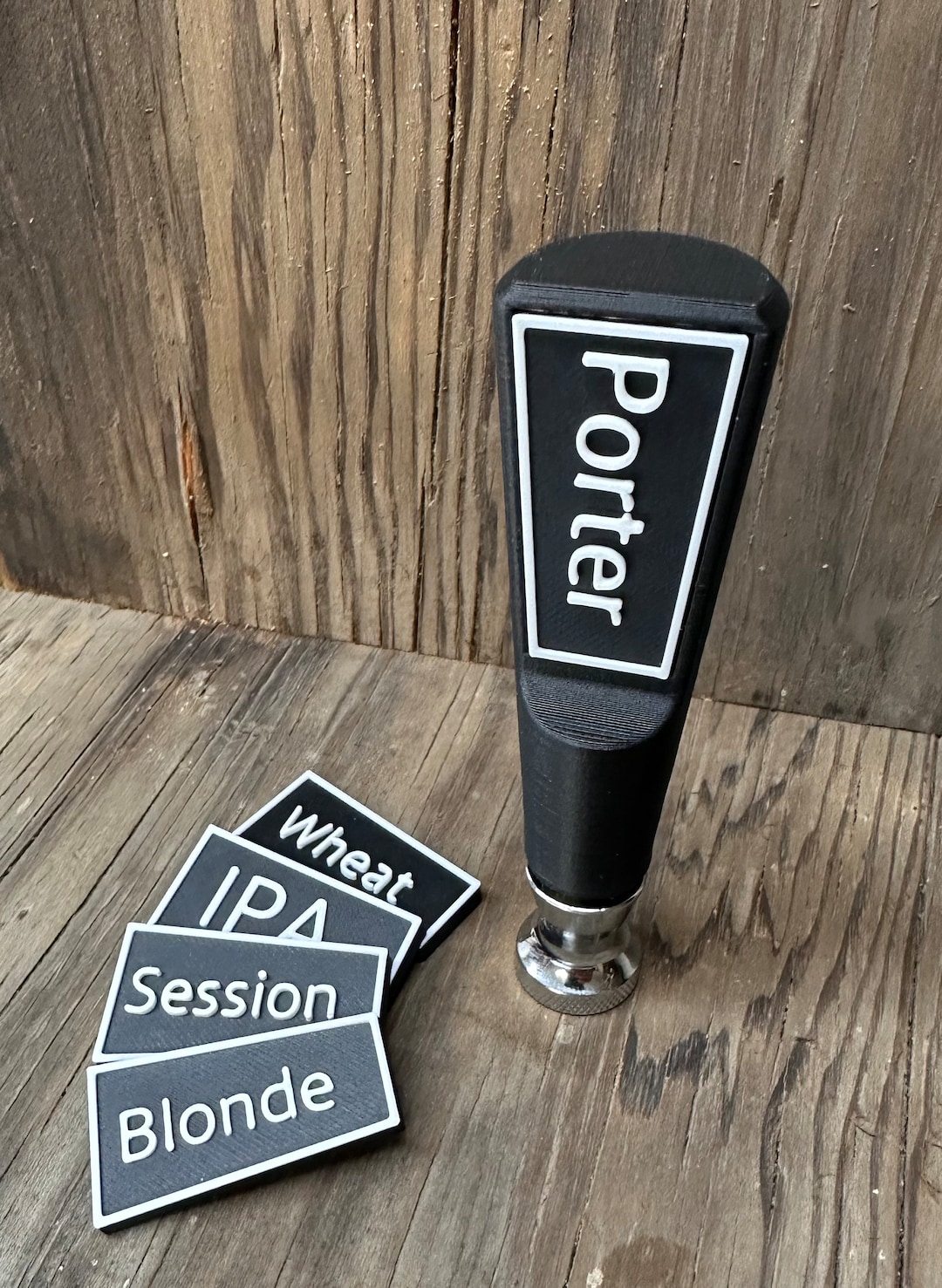 Snap Tap™ Mini Tap Handle With 5 Custom Removable Label Plates - Etsy