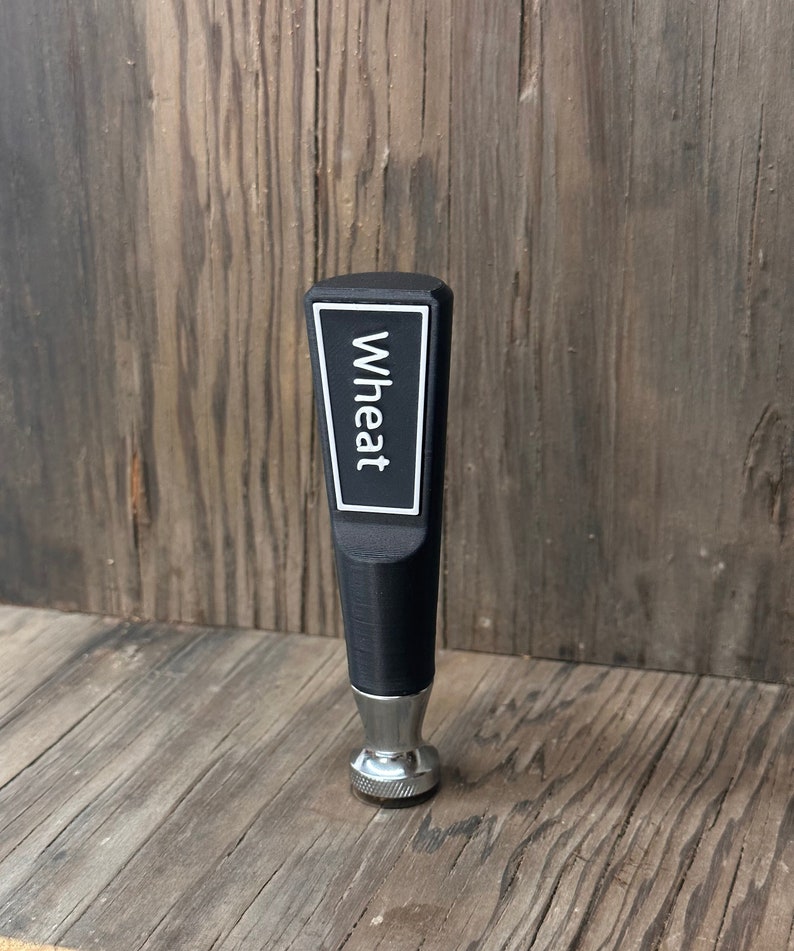 Sleek Tap Handle With 5 Custom Removable Label Plates - Etsy